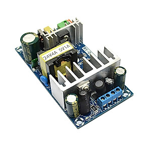 Q-BAIHE 24V 4A/5V1A Dual Switch Power Supply Board Module 120W Power Module Isolated Dual Output Power Supply
