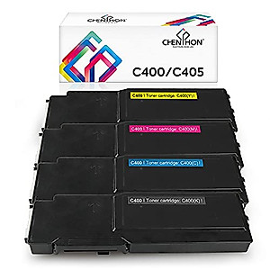 CHENPHON Remanufactured Xerox VersaLink C400 C405 Toner Cartridges Replacement for Xerox 106R03512 106R03514 106R03515 106R03513 Toner Cartridge, High Yield 4-Pack KCMY