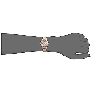 Armitron Sport Women's Quartz Sport Watch with Plastic Strap, Pink, 12 (Model: 25/6418RGP)