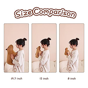 SQEQE Capybara Plush Toy, Cute Capybara Stuffed Animals, Super Soft Capybara Plushie Pillow Unique Brown Plushies Doll Gifts for Girls Boys Kids Decor 8 inch