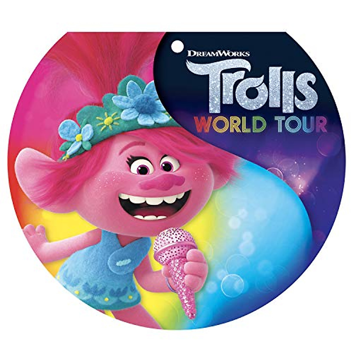 Pillow Pets DreamWorks Poppy Stuffed Animal – Trolls World Tour Plush Toy, 1 Count (Pack of 1) Pink
