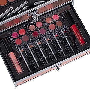 Hot Sugar Girls Makeup Set for Teenagers Beginners Adults (GOLD)