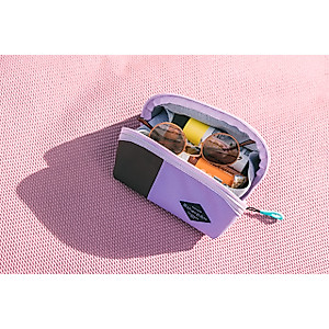 Sherpani Harmony Pouch, Travel Toiletry Bag, Cosmetic Bag, Lightweight Portable Pouch, Everyday Convenient Bag (Seagreen)