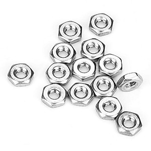 140pcs #10-32 304 Screws and Nuts, Stainless Steel Pan Head Screws Kit Assortment Set Repair Tool Accessory