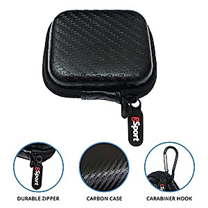 JBL Tune Buds Noise Cancelling True Wireless Earbud Bundle with gSport Case (Black)