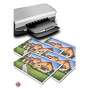 White Cardstock - Thick Paper for School, Arts and Crafts, Invitations, Stationary Printing | 65 lb Card Stock | 8.5 x 11 inch | Medium Weight Cover Stock (176 gsm) 96 Brightness | 50 Sheets Per Pack