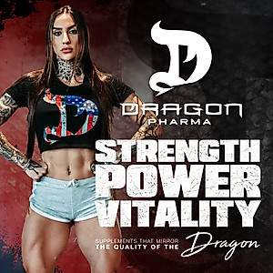 DRAGON PHARMA Mass Phorm, Ultimate Mass Gain Catalyst, 50g Protein Matrix, 200g of Complex Carbohydrates, Over 1,000 Calories Per Serving (20 Servings, Vanilla Milkshake)