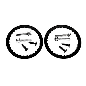 NVX® VSPTW 1" Premium Car Tweeters, 450W Max, 150W RMS, Silk Dome Tweeters with Passive X-Overs, Easy to Install in Cars/Trucks/Doors (Pair)