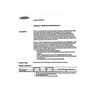 FilmTec, TW30-1812-50HR 50 gpd TFC High Rejection Membrane for Undersink Reverse Osmosis (RO) System (Replaces Model TW30-1812-50)