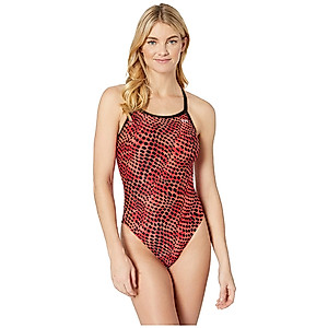 TYR DSWA7A61030 Swarm Diamondfit Swimsuit Red 30