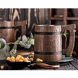Swords don't kill DM's do Beer Mug. D20 Wooden Beer Mug. Dungeon and Dragons Mug. Dungeon Master Personalized Mug. D&D Gift. DnD Beer Stein. Gift for Men. Gamer Gift. Beer Tankard. Gift for Him K250