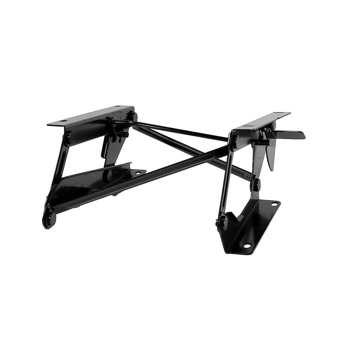 Rugged Ridge 13201.01 Seat Riser Bracket, Left, Fold Forward; 76-95 Jeep CJ/Wrangler YJ , Black