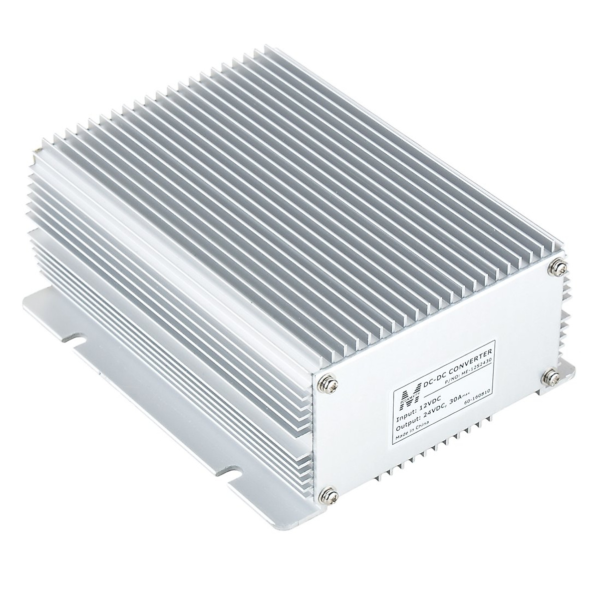 uxcell Voltage Converter Regulator DC/DC DC 12V Step-up to DC 24V 30A 720W Truck Power Boost Transformer