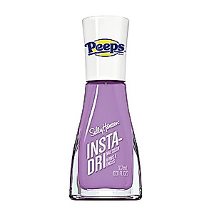 Sally Hansen Insta Dri Nail Polish Duo 2 Pack: PEEPS & LOVE (PEEPS YELLOW & PEEPS LAVENDER)