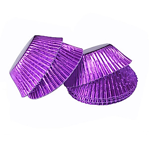 Baking Cups Cupcake Liners Baking Cups for Cupcakes Paper and Muffins, 50-Count, Standard (Purple)