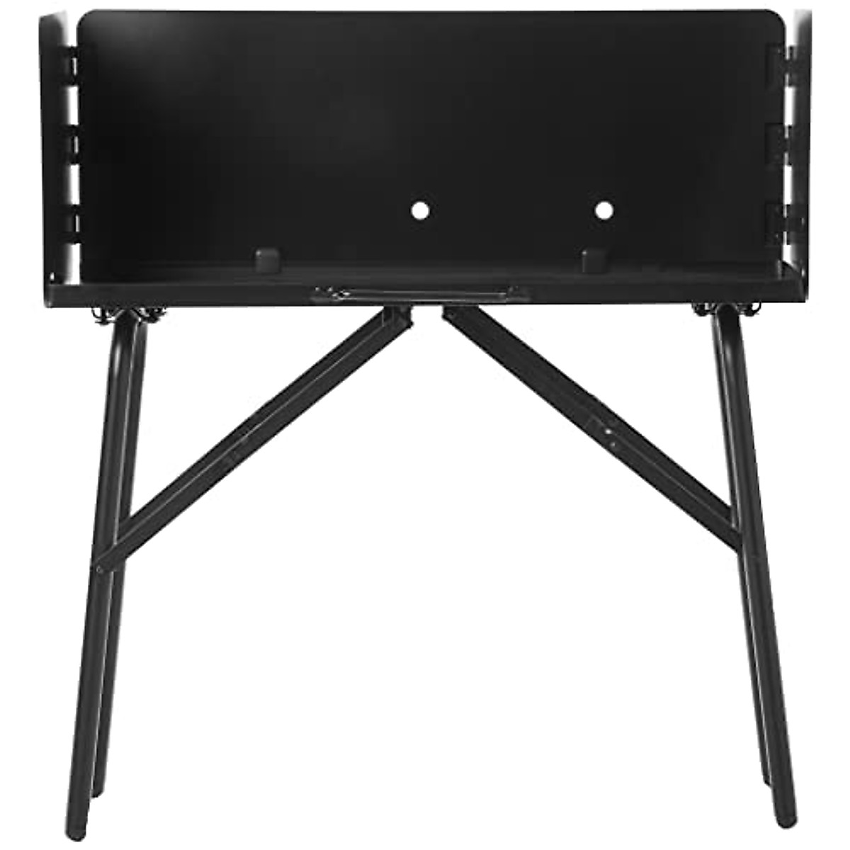 Lodge Steel Collapsible Outdoor Cooking Table, 16 Inch x 32 Inch x 26 Inch, Black
