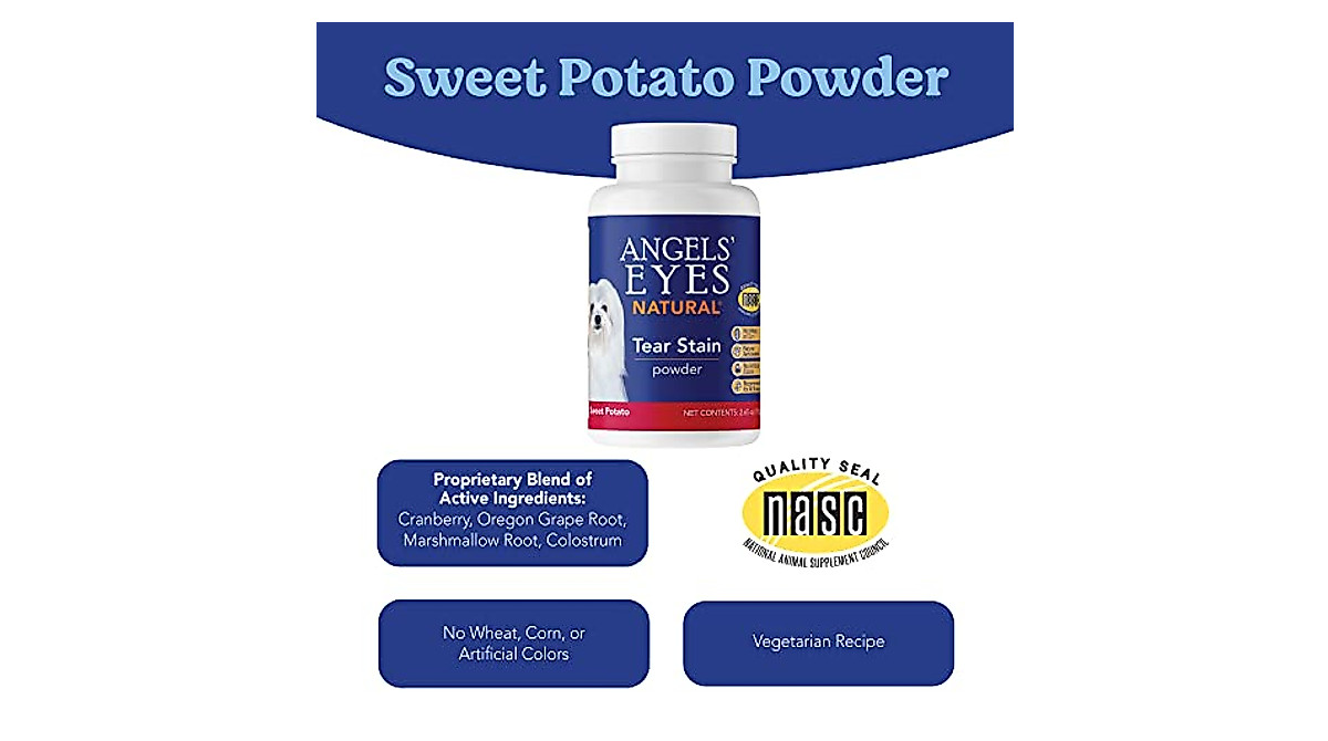 Angels’ Eyes Tear Stain Prevention Powder for Pets