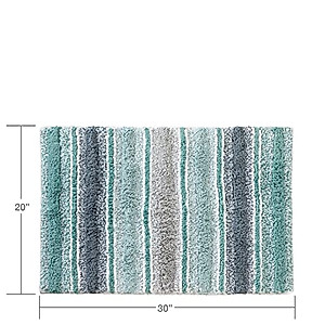 SKL Home Water Stripe Rug, 20" x 30", Teal