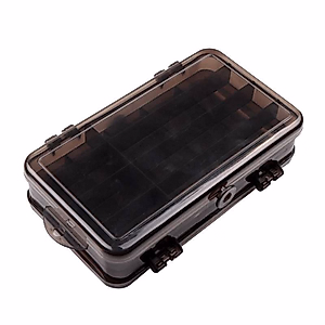 ZSFBIAO Double-Sided Fishing Lure Hook Storage Box Portable Multifunctional Fishing Lure Box Organizer Fishing Tackle Accessory Boxes Fishing Box Organizer (Color : B)
