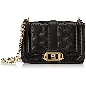 Rebecca Minkoff Mini Love Cross-Body Handbag, Black, One Size