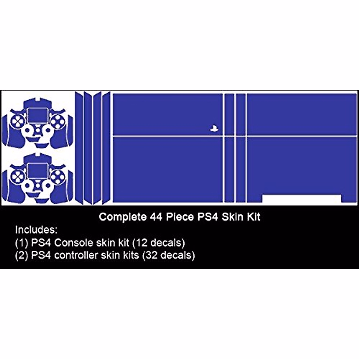 Carbon Fiber - Vinyl Decal Mod Skin Kit by System Skins - Compatible with Sony PlayStation 4 (PS4)