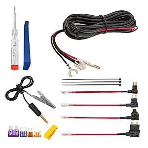 EWAY Radar Detector Hardwire Kit, RJ11 Plug Direct Wire Wiring Kit for Radar Detectors Replacement Power Cord 12V for Escort Valentine One V1 Beltronics Uniden w/RJ-11 Telephone Type Connector (13FT)