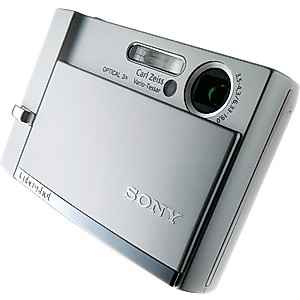 Sony Cybershot DSCT30 7.2MP Digital Camera with 3x Super SteadyShot Stabilization Zoom