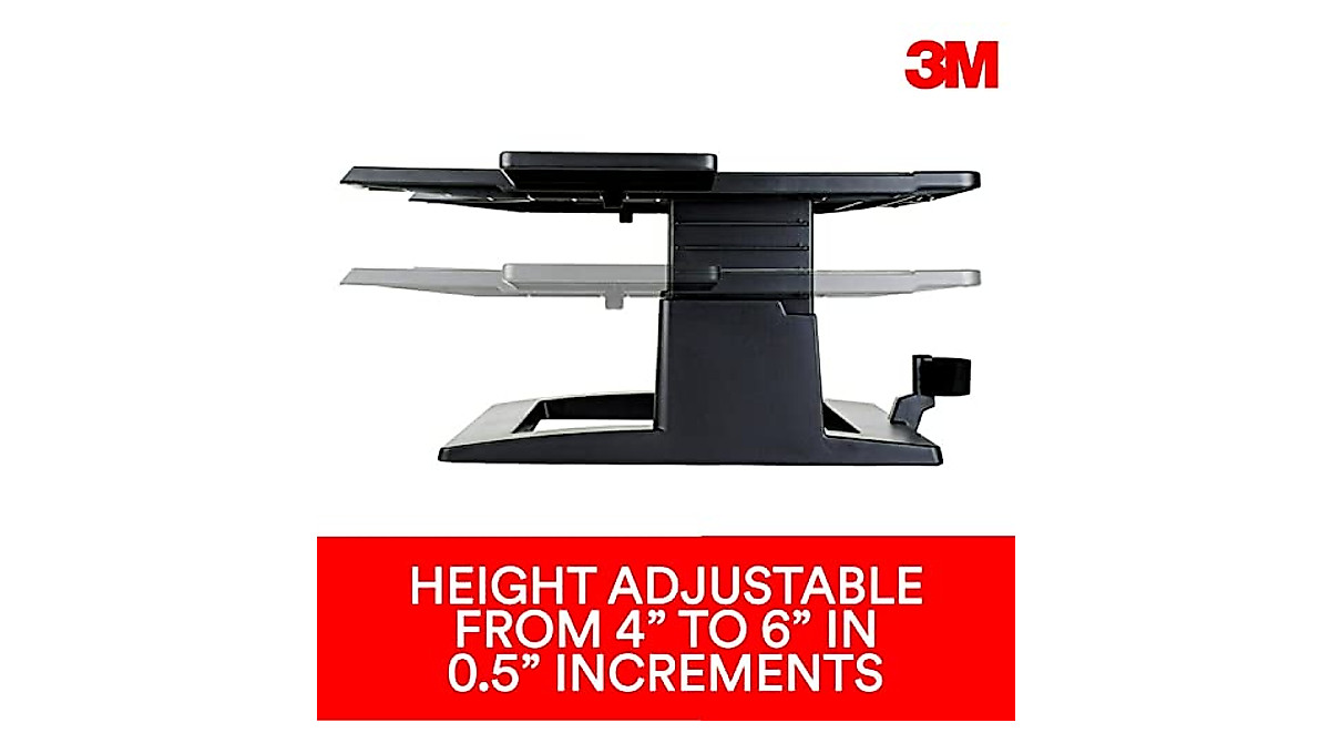 3M Adjustable Laptop Stand - Ergonomic, Reduce Neck Strain