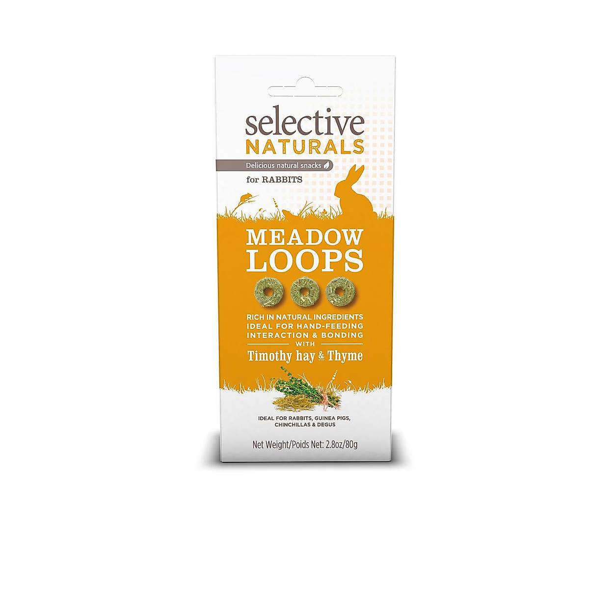 Selective Naturals Supreme Science Meadow Loops for Rabbit, 2.8 oz.