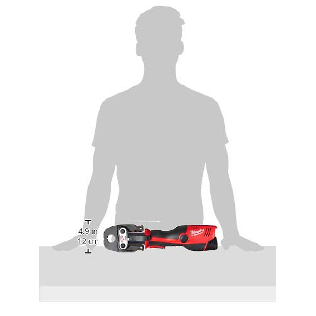 Milwaukee 2473-22 M12 Force Logic Press tool 1/2" - 1" Kit