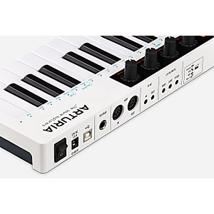 Arturia KeyStep 37-key Controller & Sequencer Bundle w/USB Cable, Anti-ground Loop Adaptor, MIDI Cable, Deluxe Sustain Pedal, and Austin Bazaar Polishing Cloth