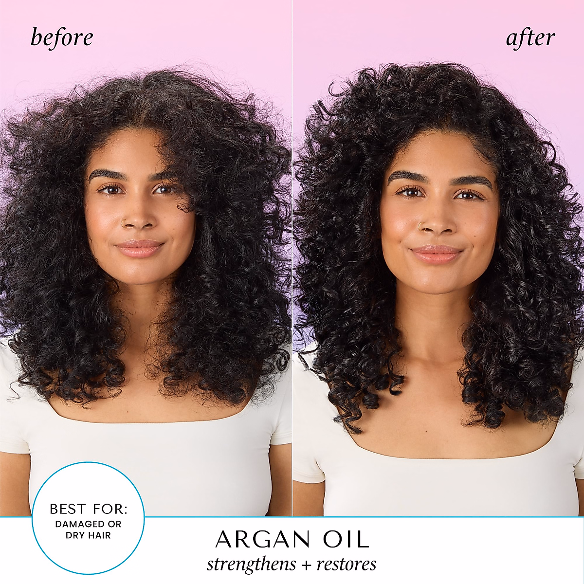 Hask Argan Oil From Morocco Repairing Deep Conditioner, Hair Treatment 1.75 oz