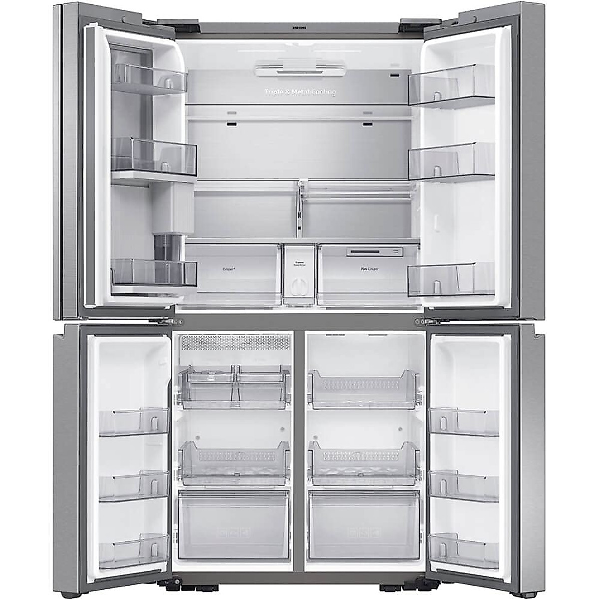 SAMSUNG RF29A9671SR 29 Cu. Ft. Stainless Steel Smart 4-Door Flex0153; Refrigerator