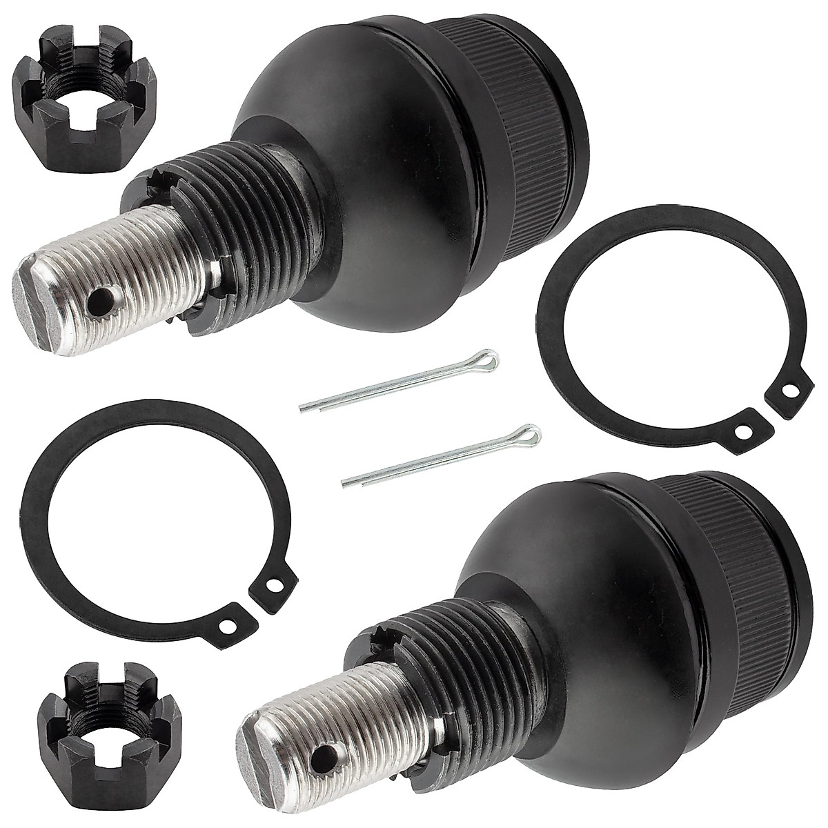 YMAUGP All (4) Front Upper and Lower Ball Joint K8194 K8195 For Chevy K10 K20 V10 V20,For Dodge W100 W150 W200 W250 W300 W350, For Ford F100 F1500 F250,For GMC Jimmy K15 K1500 K25 K2500 V1500 V2500