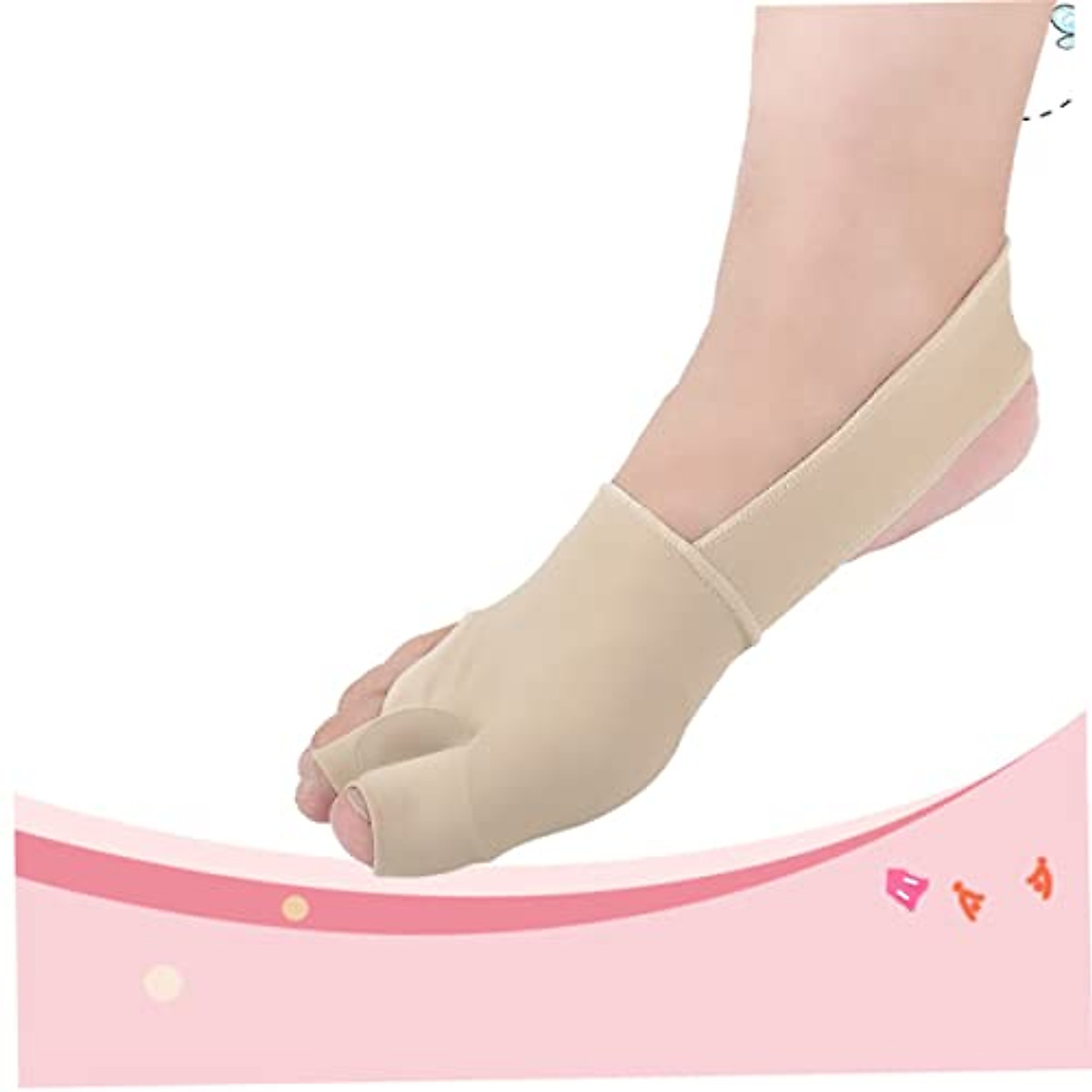 LALAFINA 1 Pair Night Splint Thumb Brace Foot Protectors for Feet Hallux Valgus Separator Bunion Sock Protector Big Toe Brace for Bunion Ease Foot Pain Socks Thumb Bunions Protector Gloves