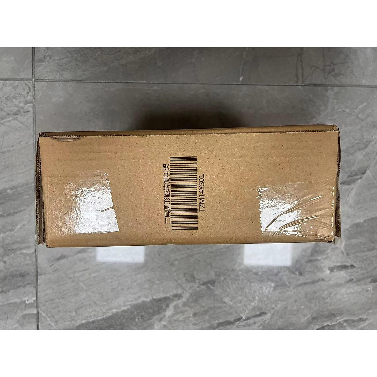 YunNasi Spice Rotating Turntable Metal Black Spinning Spice Rack Lazy Susan Organizer Spice Racks Free Standing for Kitchen Storage (Round, 2 Tier)