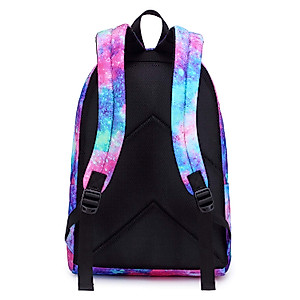 Abshoo Lightweight Water Resistant Galaxy Backpacks For Teen Girls Boys School Bookbags (Galaxy A)
