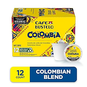 Café Bustelo Colombian Blend Coffee, 12 Keurig K-Cup Pods