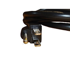 Lew All Fitness Replacement 10 ft Power Cord - Replacement Power Cord for Elliptical Trainers - Power Cord for Spirit, Sole, Fuel, Esprit, and Xterra Ellipticals - Check Description