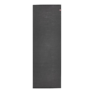 Manduka eKO Yoga Mat – Premium 5mm Thick Mat, Eco Friendly and Made from Natural Tree Rubber. Ultimate Catch Grip for Superior Traction, Dense Cushioning for Support and Stability., Charcoal, 79"