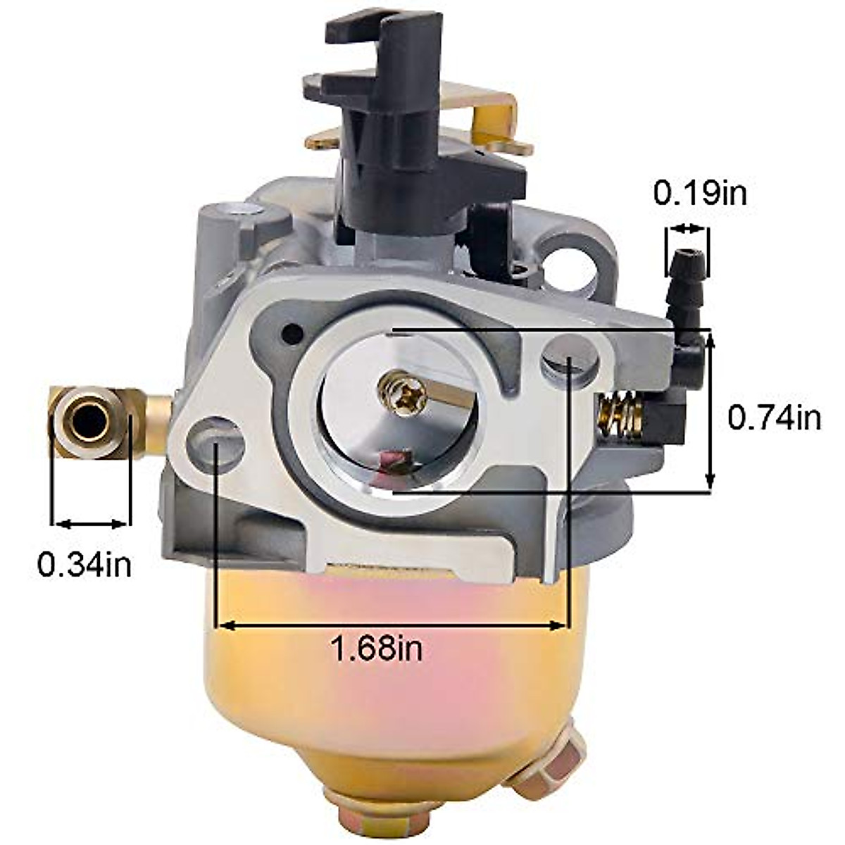 Yooppa 951-14026a Carburetor for MTD 951-10368 Carburetor,Huayi 170sa 170SD 951-10638A 751-10638 751-10638A 951-14026A 951-14027A Troy-Bilt Storm 2410 2420 2620 2690 2690XP Snow Thrower Carburetor