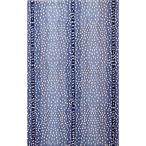 Wallard Antelope Cheetah Blue,Natural,Gray,Mink Animal Contemporary HandTuffted 100% Woolen Area Rugs and Carpets (Blue, 10 x 8 FT)