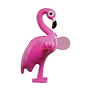 Cilio C190571 Handheld Flamingo Mini Fan, 5 Inches, Pink