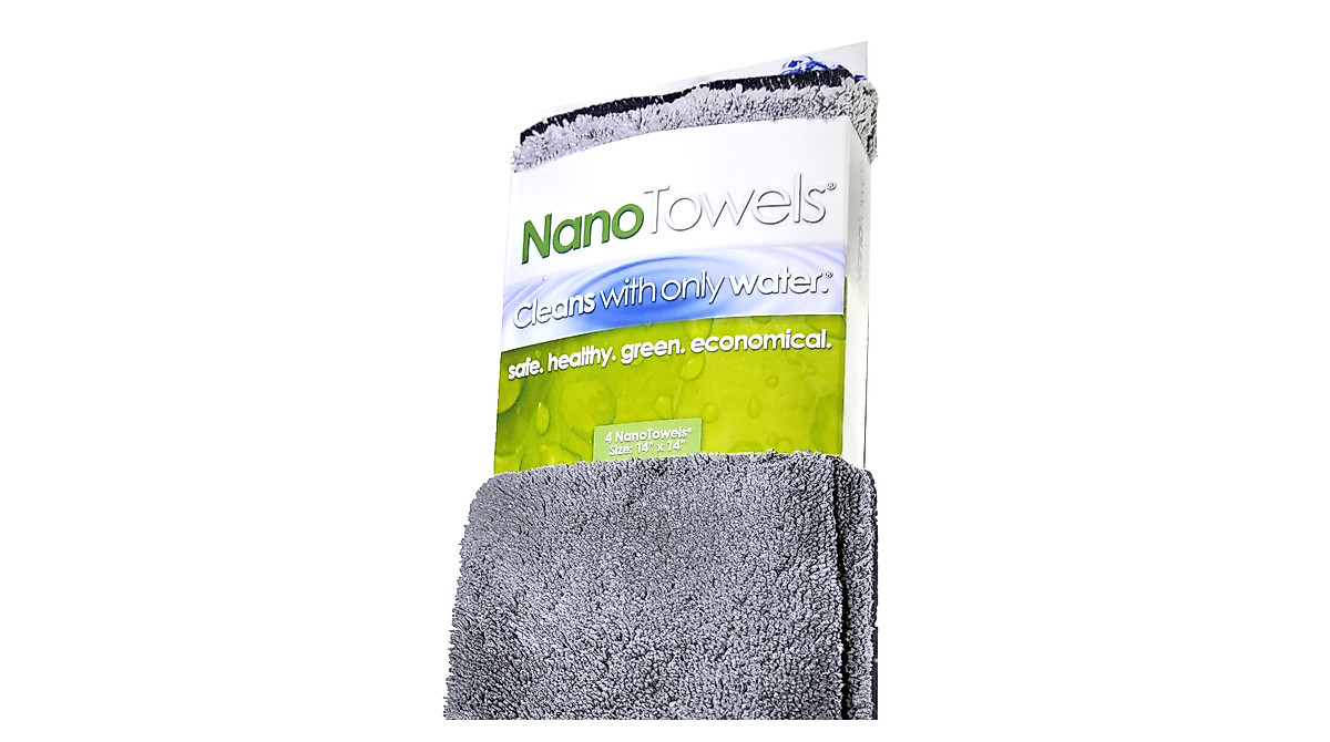 Life Miracle Nano Towels - Eco Friendly, Water-Only Cleaning Cloths