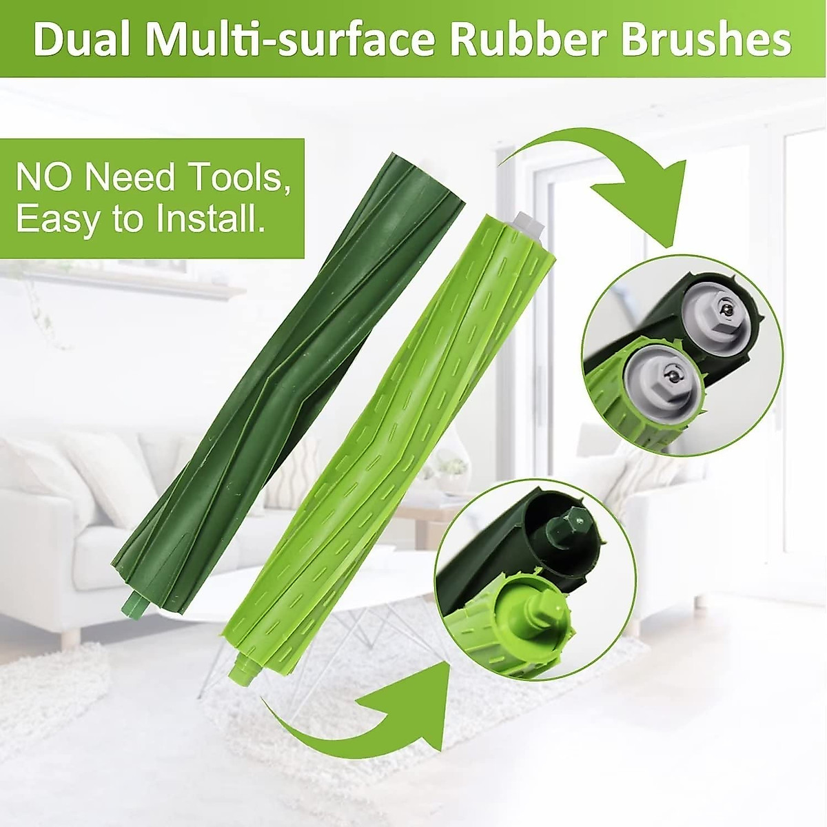 Replacement Parts for Roomba i7 i7+ i3 i3+ i4 i4+ i6 i6+ i8 i8+ j7 j7+/Plus E5 E6 E7 Vacuum Cleaner