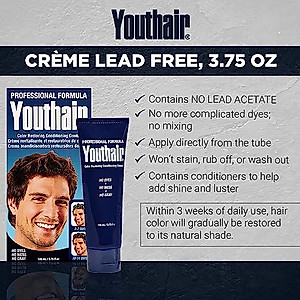 Youthair Crème, Color Restoring Conditioning, Formula, 3.75 Ounces