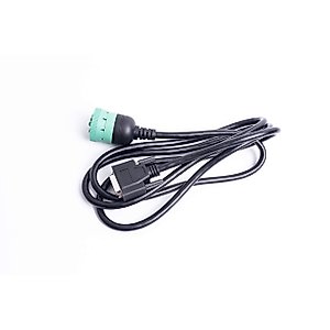 Arteckin DB15 to J1939 Cable DB15 Female to J1939 Female 9pin Extension Cable for Truck ELD Cable