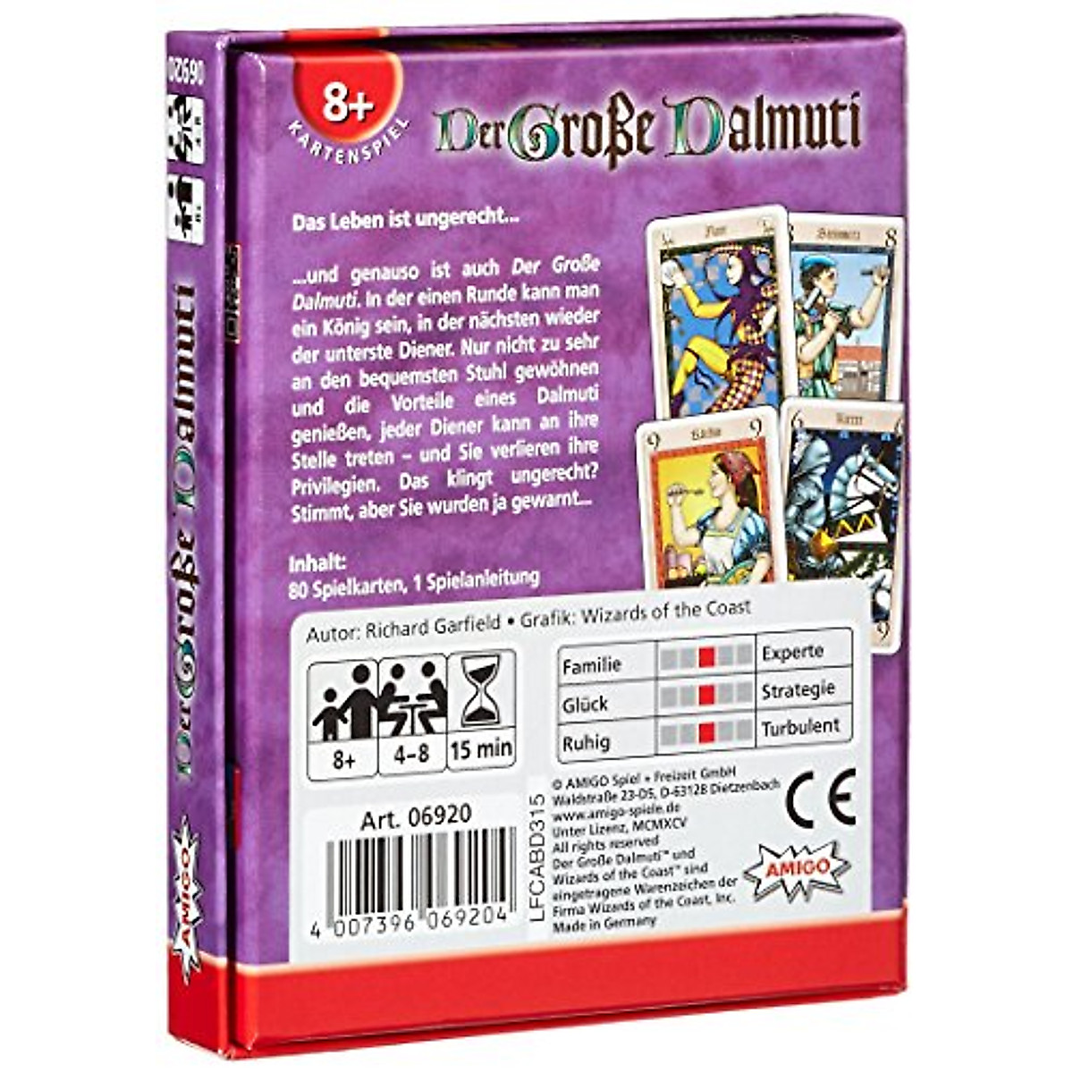 AMIGO 6920 "The Great Dalmuti Cardgame