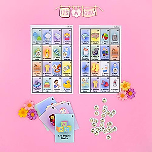 JIMMY'S TOYS Baby Shower Loteria Bingo Game