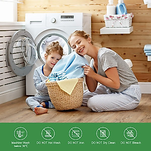 100% Waterproof Mattress Protector Queen, Bamboo Mattress Pad Cover Ultra Soft 3D Air Fabric Cooling Breathable Noiseless Deep Pocket(8-18 INCH)